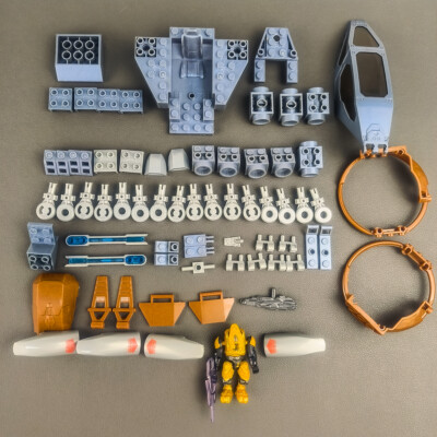 (Missing part) DIY Mega Construx Halo Mega Bloks Halo UNSC Quad Walker ...