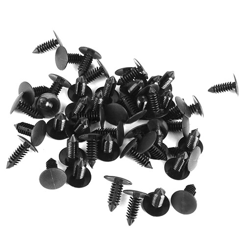 50x Nylon Tree Type Push Rivet Car Retainer Clips for Car Canopy ...