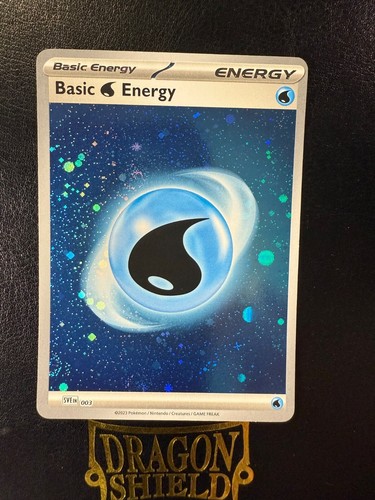 Basic Water Energy 003 Cosmos Holo Pokemon Scarlet & Violet 151 Near ...