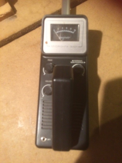 Vintage Radio Shack Micronta 3001 Metal Detector NOS Tandy 70s 80s V ...