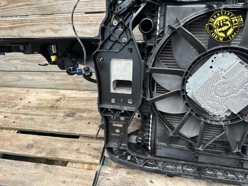 2013-2018 AUDI A8 A8L 3.0L FRONT RADIATOR SUPPORT A/C FAN REINFORCEMENT ...