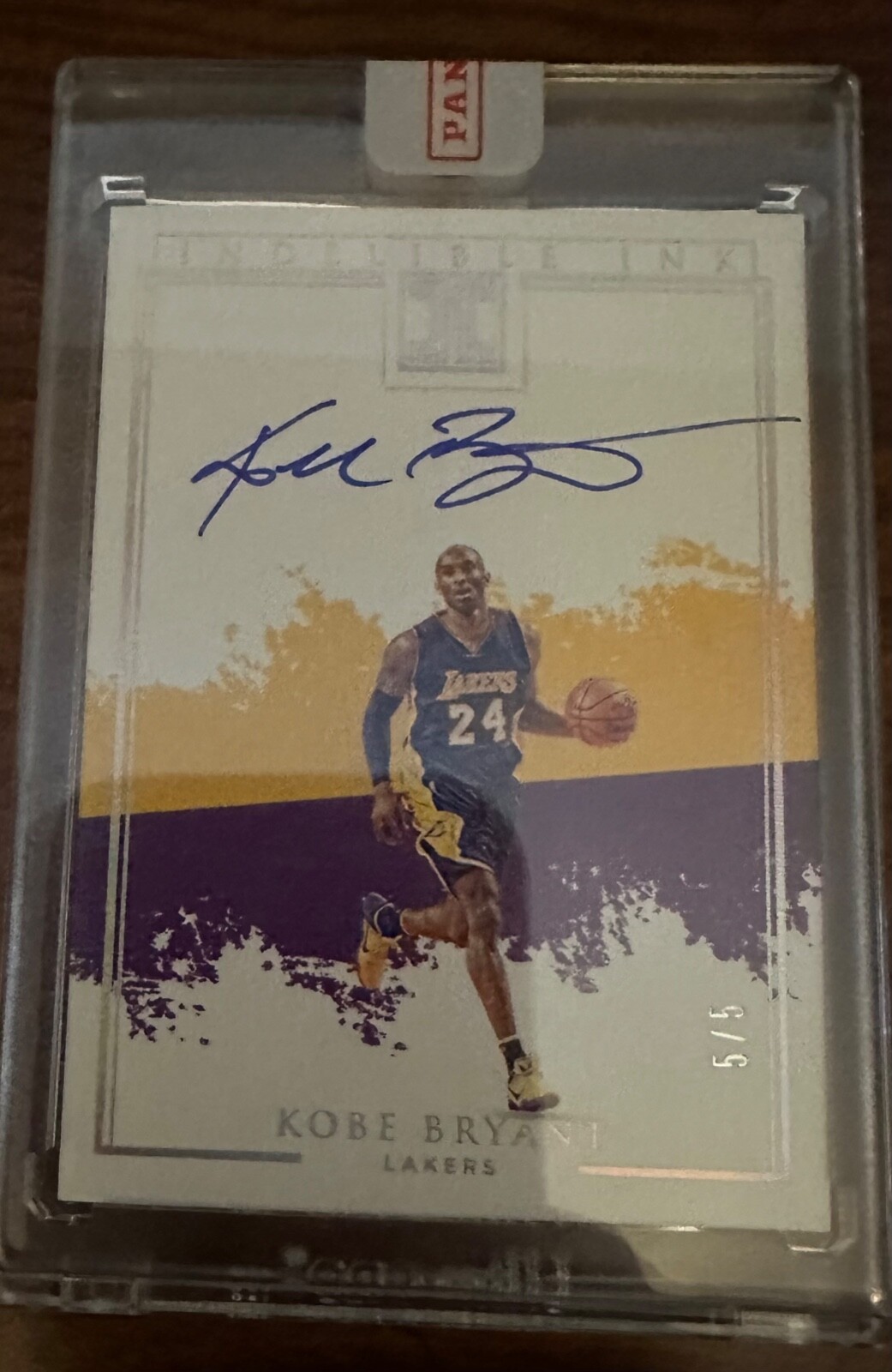 2019 Panini Impeccable Indelible Ink Kobe Bryant Auto /5 SSP Sealed | eBay