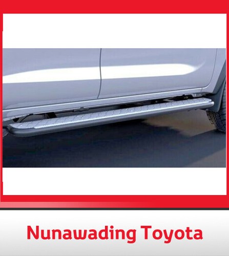 GENUINE TOYOTA FORTUNER STEEL SIDE STEPS ALL MODELS PZQ4489120 AUG 2015 ...