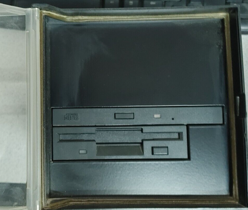 INDUSTRIAL LOCKING CD / FLOPPY DRIVE 5A2002.02 w/ PARALLEL / PRINTER ...