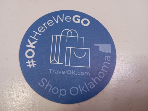 Shop Oklahoma #OK Here We Go Sticker Decal | eBay
