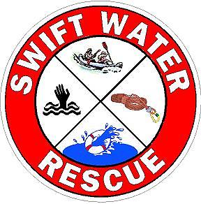 Swift Water Rescue Reflective Vinyl Decal EMT EMS Coast Guard ...