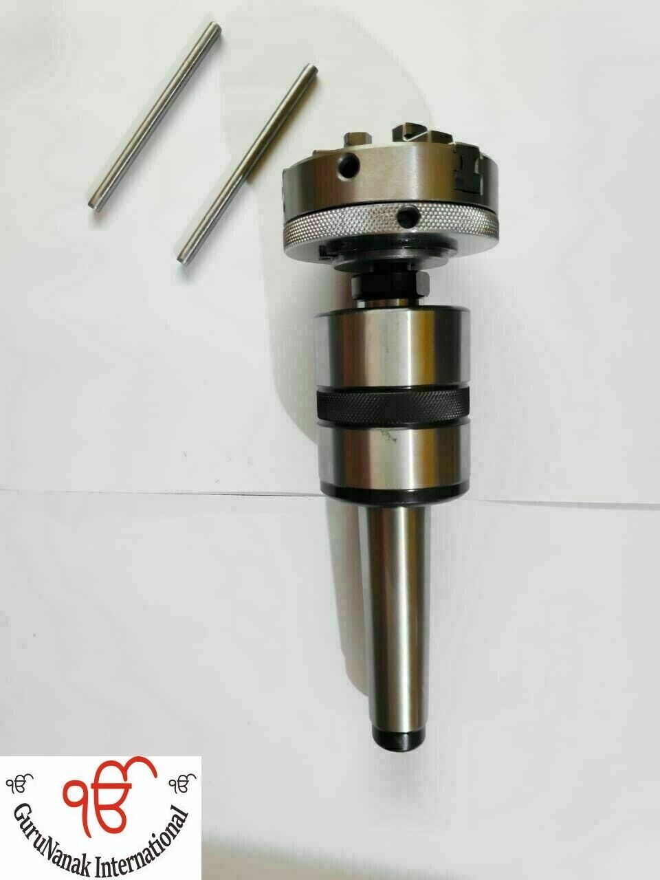 Revolving Center MT2 Shank+3 Jaw Self Centering 65mm -2.5" Reversible ...