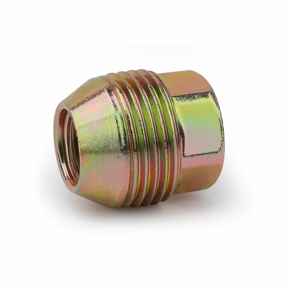 FOR 24 PC CHEVY SILVERADO 1500 FACTORY OEM TYPE GOLD ZINK M14 x 1.50 ...