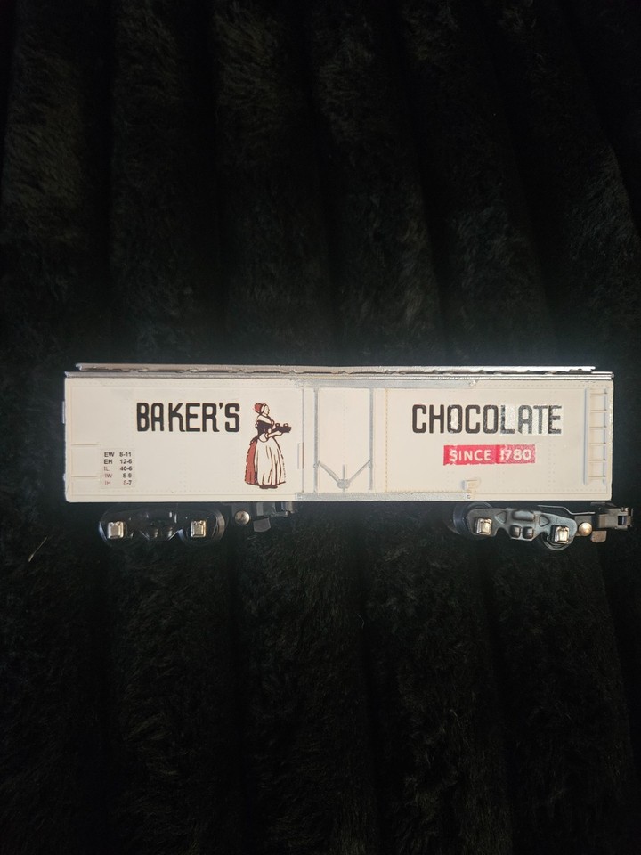 American Flyer Custom Bakers Chocolate Box Car Vintage S Scale PERFECT ...