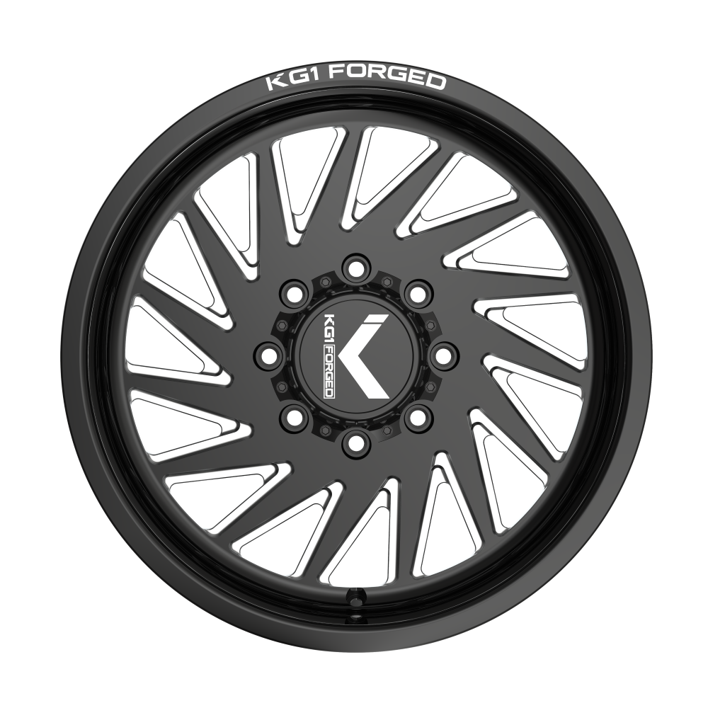 20x10 KG1 Forged KT056 Outburst Black RIGHT DIRECTIONAL Wheel 6x5.5 ...