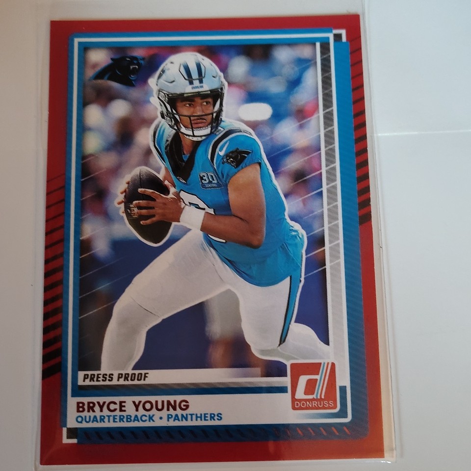 Donruss 2025 Bryce Young Panthers Press Proof NFL Card Lot | eBay