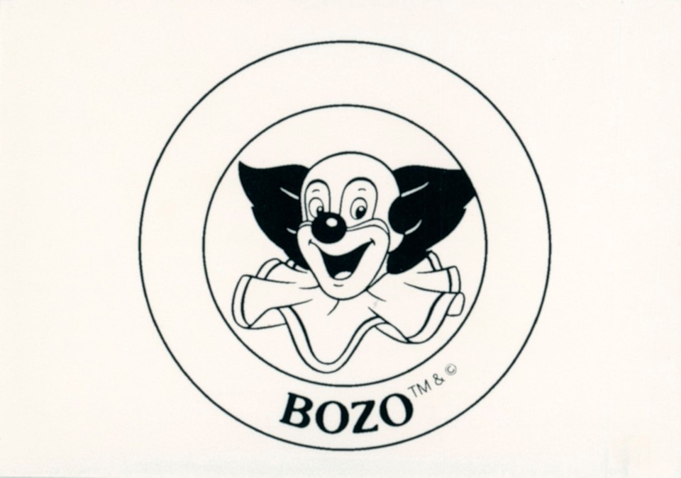 Official Bozo the Clown Prism Card 1 | eBay