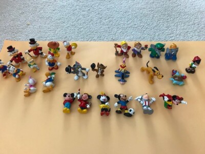 Disney Vintage Bully land Figures Mixed Lot of 26 Figures | eBay