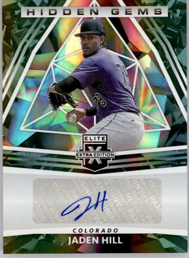 2022 Panini Elite Extra Edition - Hidden Gems Jaden Hill #HG-56 Black (AU, RC) for sale online ...