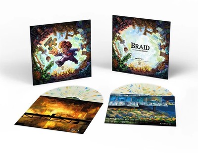 Braid - Anniversary Edition 2xLP Limited Vinyl (switch, ps4,ps5 pc ...