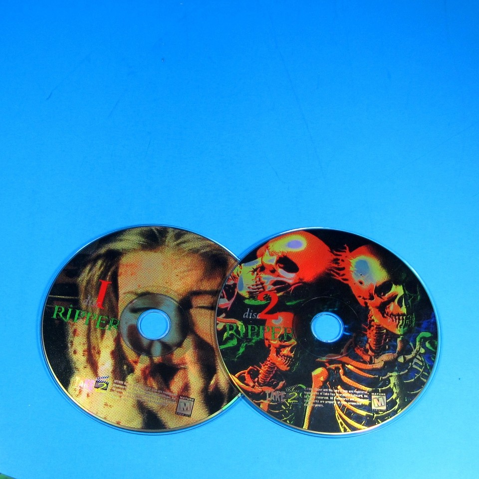 Ripper pc game with case, 6 CD-Roms & manual | eBay
