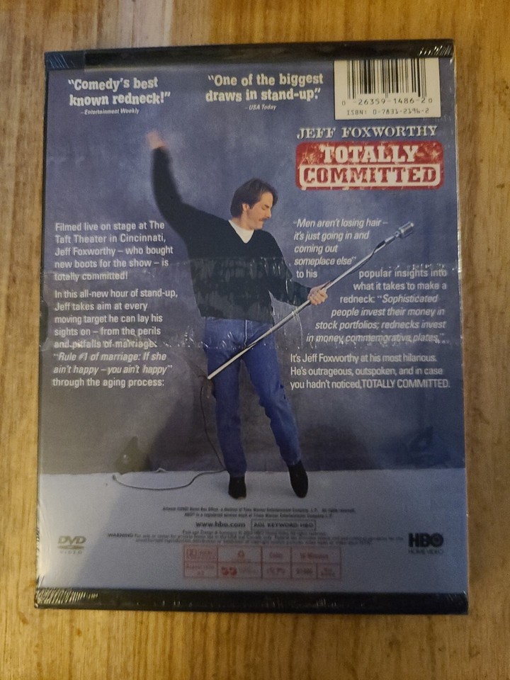Jeff Foxworthy - Totally Committed (DVD, 2002) 26359148620 | eBay