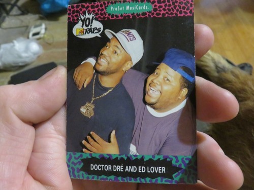 1991 Pro Set Yo MTV Raps #21 Doctor Dre and Ed Lover | eBay
