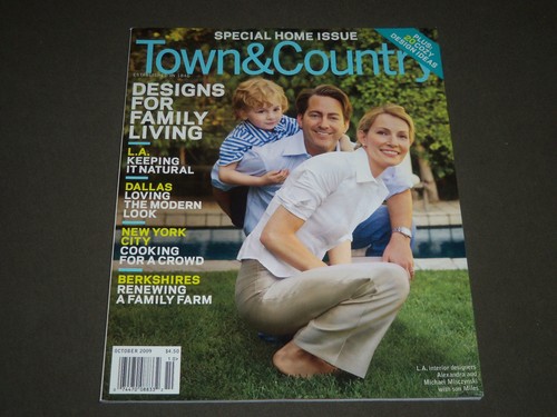 2009 OCTOBER TOWN & COUNTRY MAGAZINE - ALEXANDRA MISCZYNSKI - K 1411 | eBay