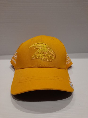Adelaide Crows VGC Yellow Hat AFL Onfield Team Gear We Fly As One Like ...