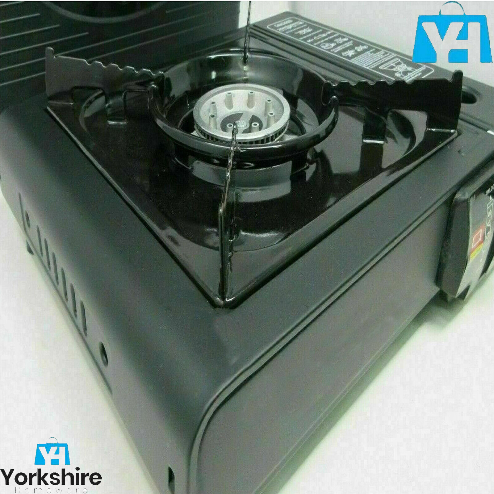 PORTABLE CAMPING GAS COOKER SINGLE BURNER STOVE BUTANE BBQ CARRY BAG ...
