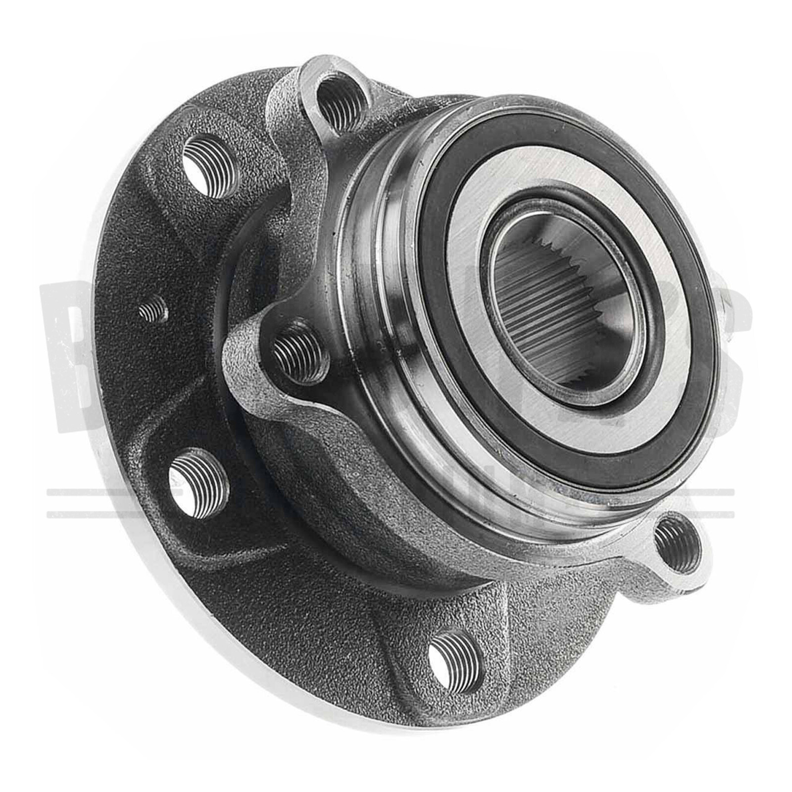 Wheel Bearing VW Golf MK5 Front / Rear 4 Stud Hub Complete Kit 2003 ...