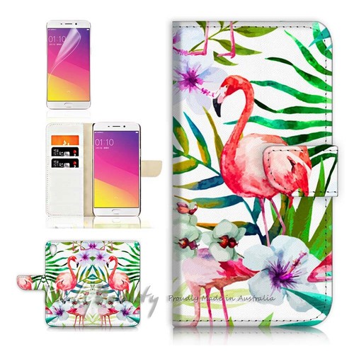 Flamingo TPU Phone Wallet Case Cover For New Telstra Essential Pro ...