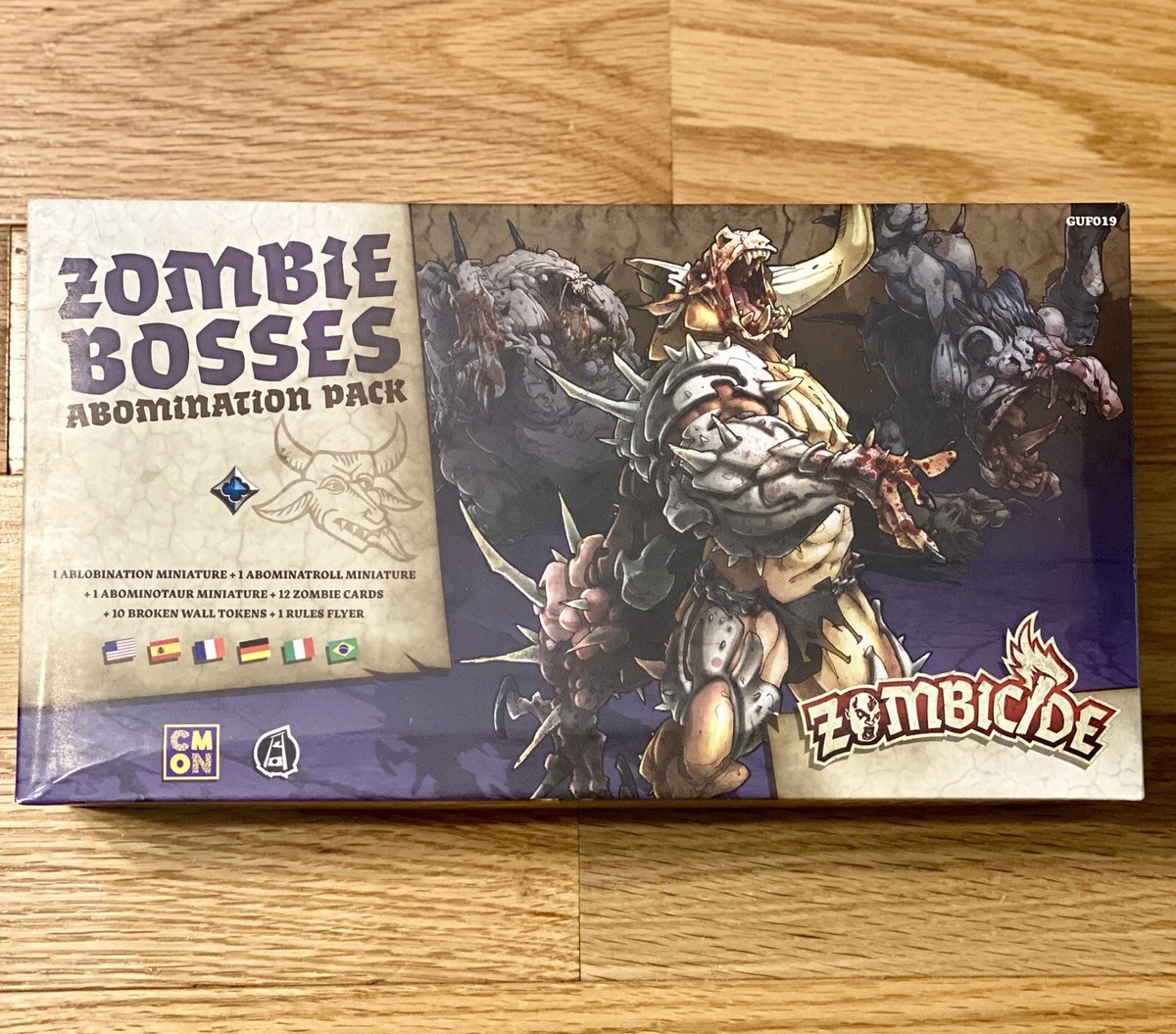Zombie Bosses Abomination Pack Zombicide Black Plague