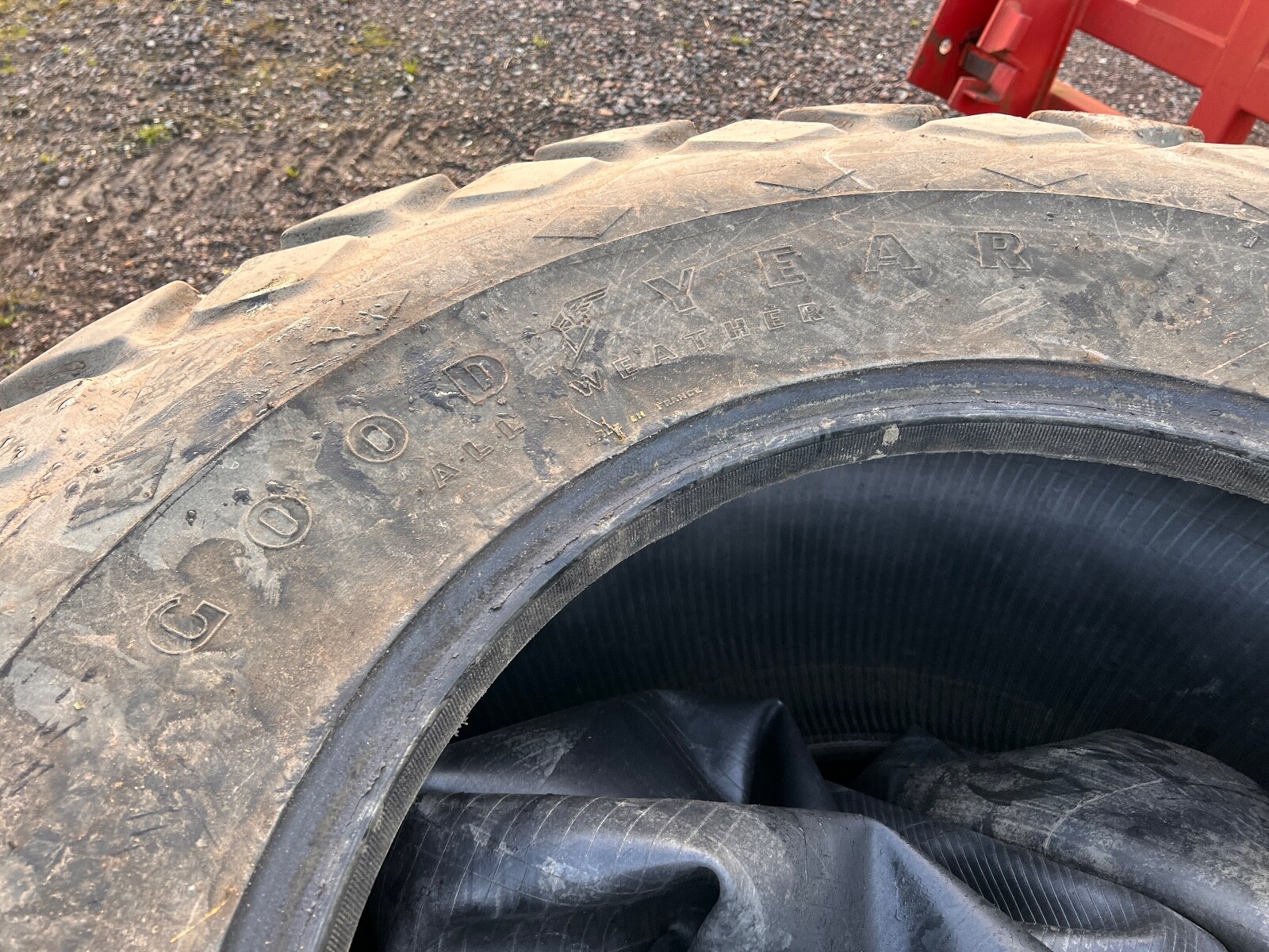 2x 23.1 / 26 turf tyres / grass tyres Goodyear, Used condition with ...