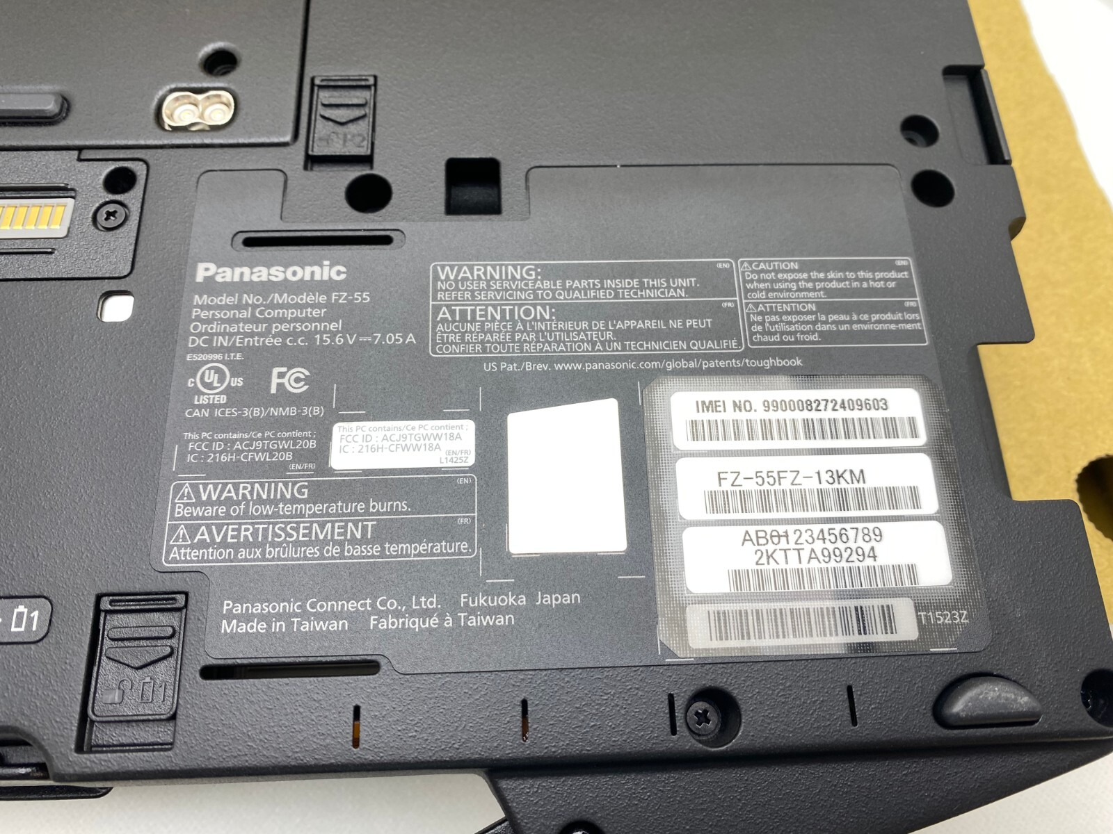 Panasonic Toughbook 55 Core i5 1145G7 32GB 512GB Touch LTE GPS FZ-55FZ ...
