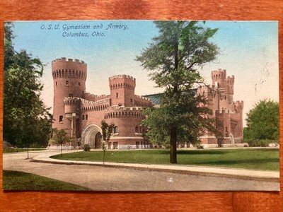 OSU Gymnasium And Armory Postcard Columbus Ohio State OH PC1 | eBay