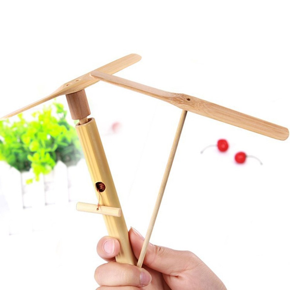 3pcs Pull String Balance Toy Flying Toys Physics Science for Children ...