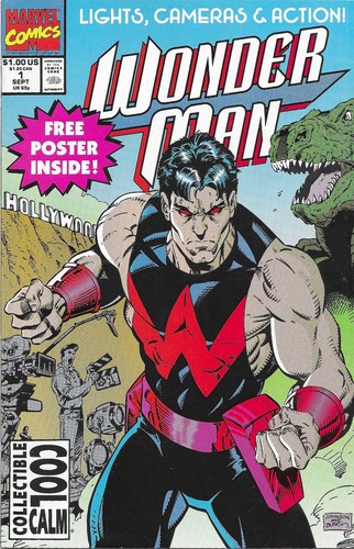 Wonder Man #1 (Sep 1991) 1st Neal Saroyan - With Poster - 2026 Disney+ ...