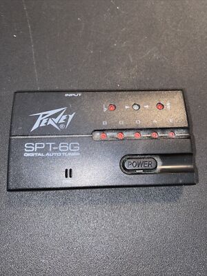 Peavey SPT-6G Digital Auto Tuner GG | eBay