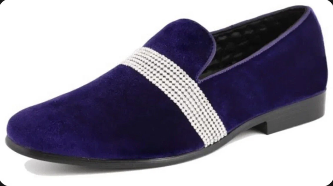 Deep Purple Evening Shoes