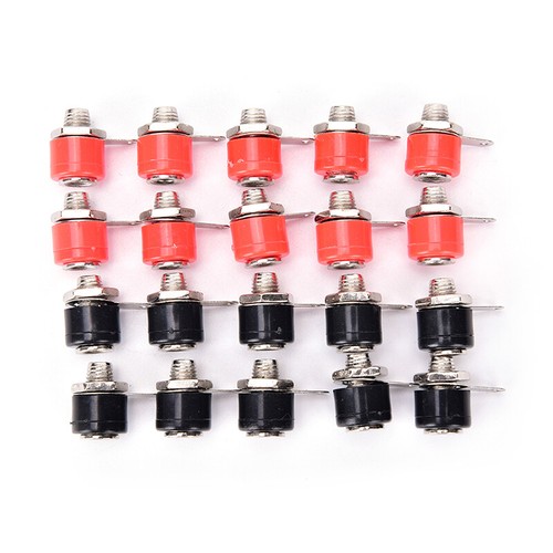 20 PCS 4mm Speaker Terminal socket Binding Post Nut Banana plug jack ...