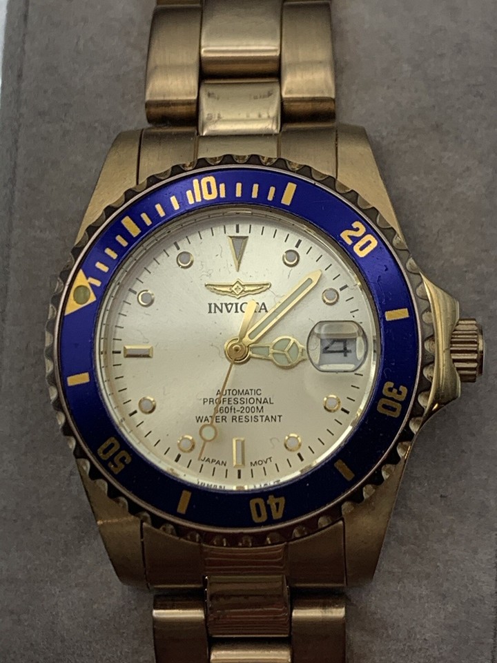 Invicta Automatic Professional Pro Diver Ladies Watch Japan Movement ...