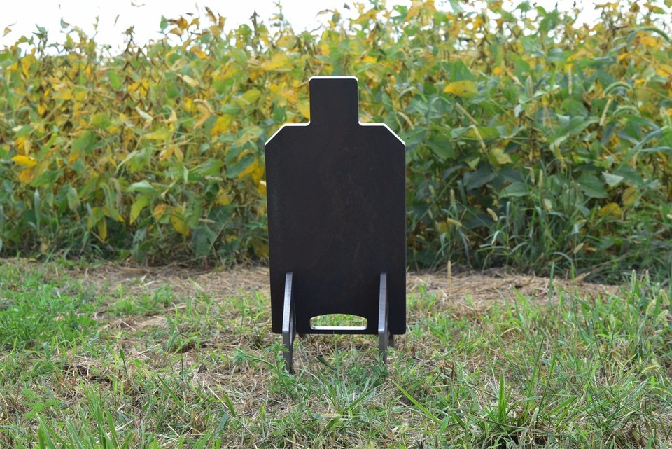 1/2" AR500 Steel Body & Stand Shooting Target 12"x23" | eBay