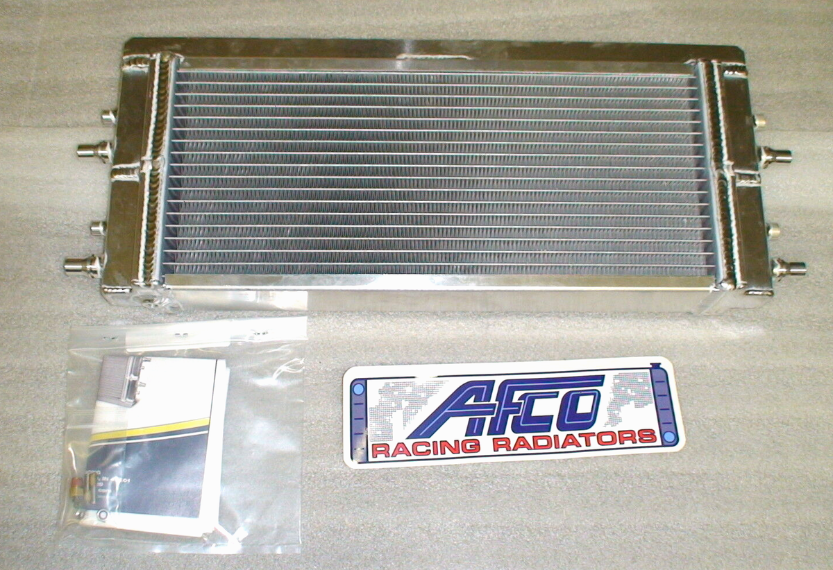 AFCO Dual Pass Heat Exchanger / Intercooler Supercharged 12-15 Camaro ...