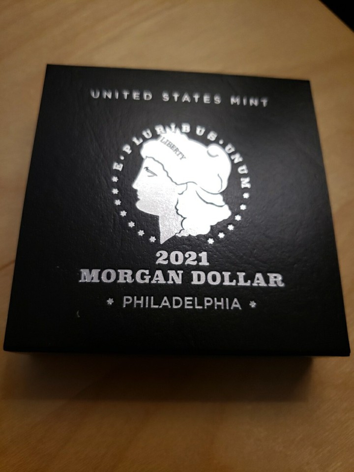 2021 Morgan Silver Dollar $1 US Philadelphia Privy/ Mint Box COA 21XE ...