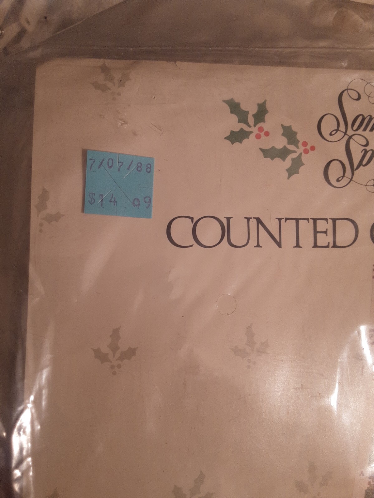 1986 Something Special Counted Cross Stitch Rocking Chair Santa New | eBay