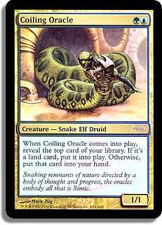 Coiling Oracle (Arena) FOIL Promo PLD Creature Special MAGIC MTG CARD ...