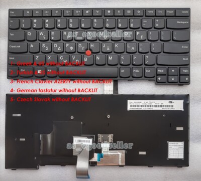 New for Lenovo Thinkpad E470 E470c E475 Keyboard CZ GR TR FR GK Black ...
