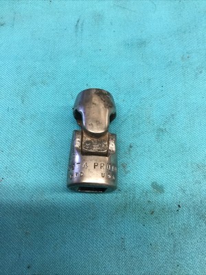 NEW 3/8"-dr. 6-pT. 7/16" FLEX, SWIVEL SOCKET, USA, CHALLENGER by PROTO ...