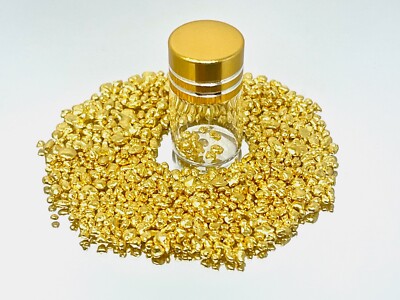 3 Grains of 24K Fine Gold .999 Ultra Refined Pure Gold Shot Casting ...