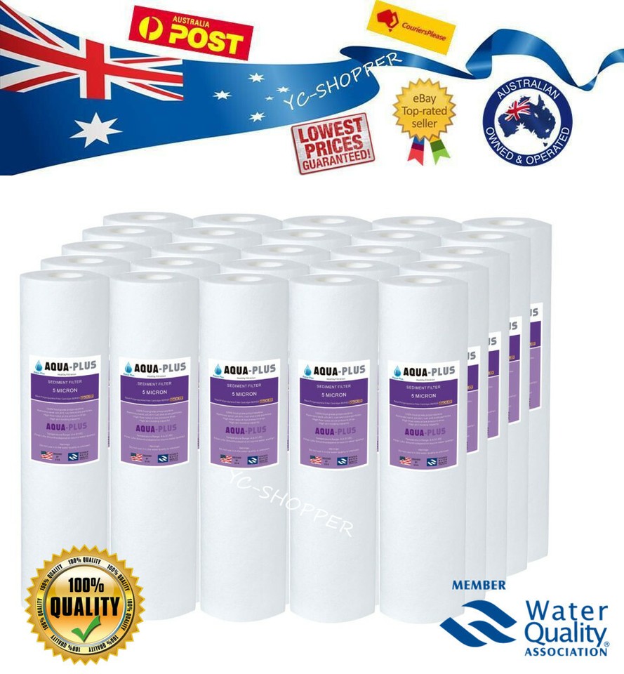 BULK DISCOUNT 25 X 5 Micron Replacement Sediment Water Filter ...