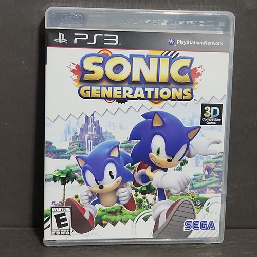Sonic Generations PlayStation 3 PS3 Video Game 10086690552| eBay