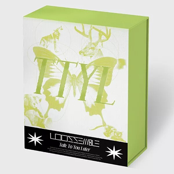 LOOSSEMBLE [TTYL] 3rd Mini Album CD+Poster+Photo Book+4 Card+Sticker ...