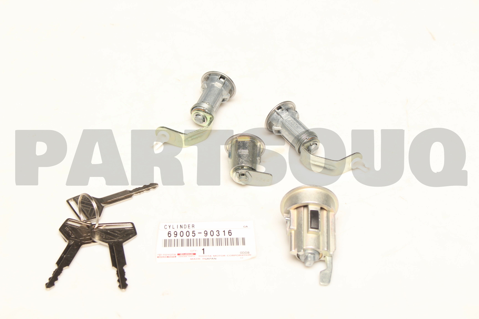6900590316 Genuine Toyota CYLINDER SET, LOCK 69005-90316 | eBay
