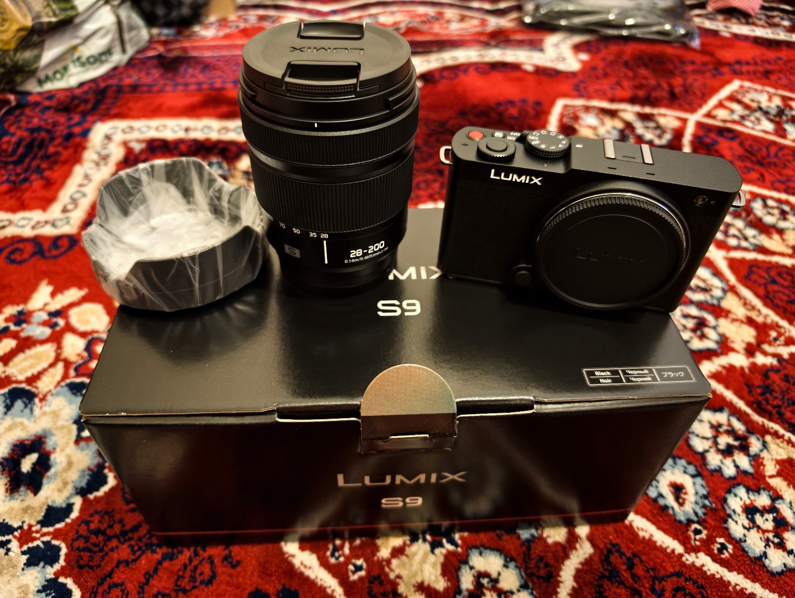 Panasonic Lumix S9 + 28–200mm F4-7.1 lens + 256GB Card + Accessories ...